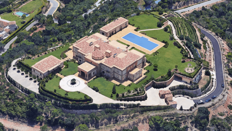 Präsident Putins neue Villa in La Zagaleta Süden von Spanien ist auf ...